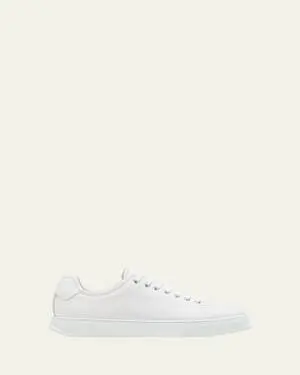FERRAGAMO Clayton Leather Sneakers - White