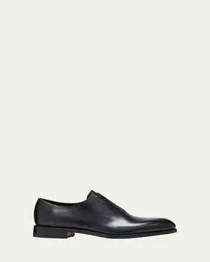 FERRAGAMO Angiolo Wholecut Leather Oxfords