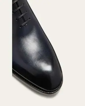 FERRAGAMO Angiolo Wholecut Leather Oxfords