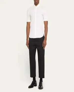 FERRAGAMO Angiolo Wholecut Leather Oxfords