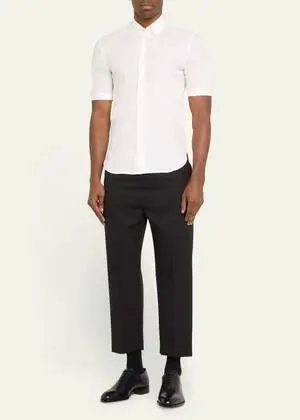FERRAGAMO Angiolo Wholecut Leather Oxfords