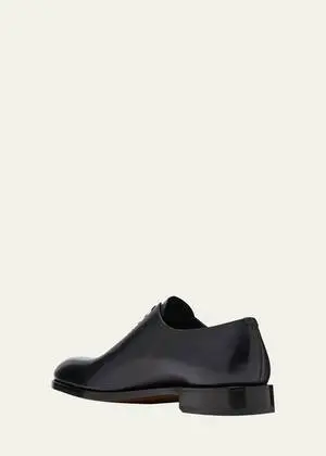 FERRAGAMO Angiolo Wholecut Leather Oxfords