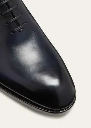 FERRAGAMO Angiolo Wholecut Leather Oxfords