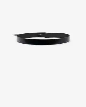 Isabel Marant Étoile Lecce Leather Belt - Black