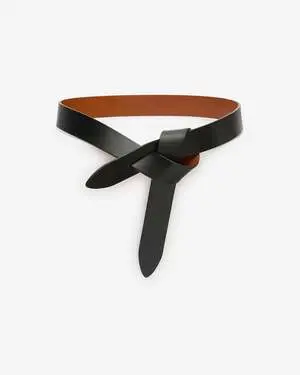 Isabel Marant Lecce Belt - Black/natural