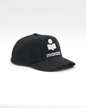 Isabel Marant Étoile Tyron Cap Black And Ecru