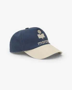 Isabel Marant Étoile Tyron Cap Blue And Ecru
