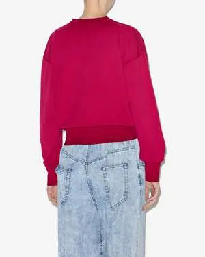 MARANT ETOILE Mobyli Sweatshirt - Raspberry
