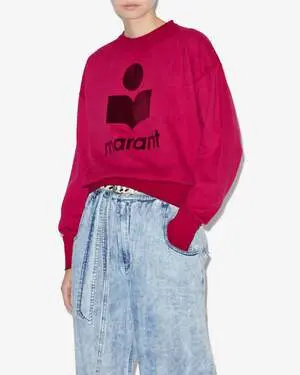 MARANT ETOILE Mobyli Sweatshirt - Raspberry