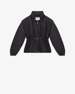 MARANT ETOILE Dastyni Quilted Coat - Black