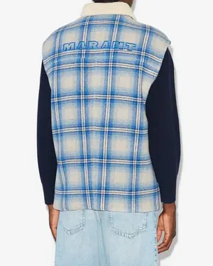 Isabel Marant Kiran Checked Wool Jacket