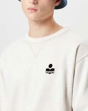 Isabel Marant Étoile Mike Cotton Sweatshirt - Ecru