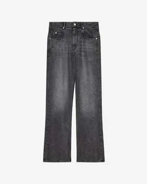 MARANT ETOILE Belvira Bootcut Jeans - Gray