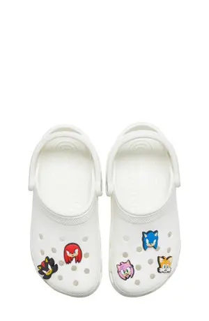 CROCS Sonic The Hedgehog 5-pack Jibbitz Shoe Charms