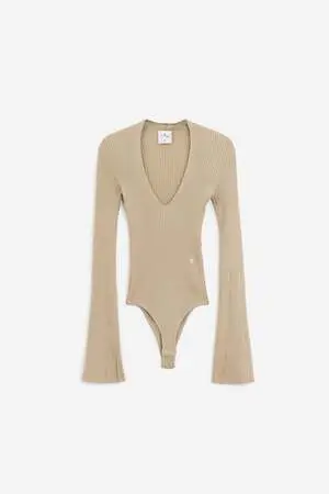 COURREGES Courrèges Sleeveless Body - Beige