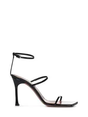 Amina Muaddi Maya Sandals - Black