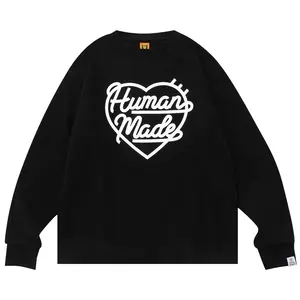 HUMAN MADE Heart Long-sleeve T-shirt - Black