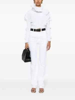 Khaite Danielle Straight-leg Jeans - White