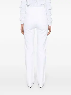Khaite Danielle Straight-leg Jeans - White