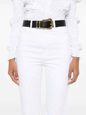 Khaite Danielle Straight-leg Jeans - White