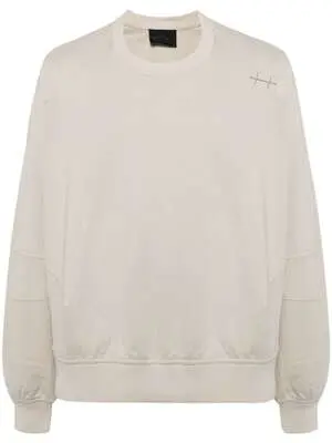 HELIOT EMIL Panelled Cotton Sweatshirt