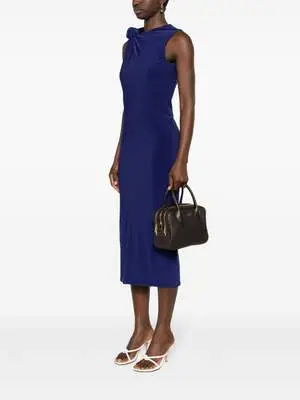 FERRAGAMO Logo-debossed Leather Tote Bag