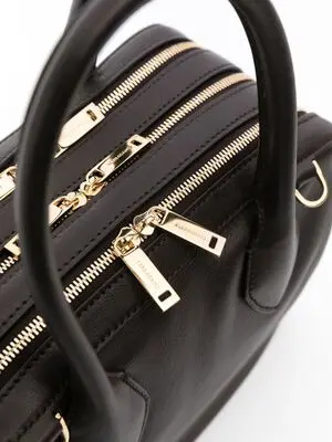 FERRAGAMO Logo-debossed Leather Tote Bag