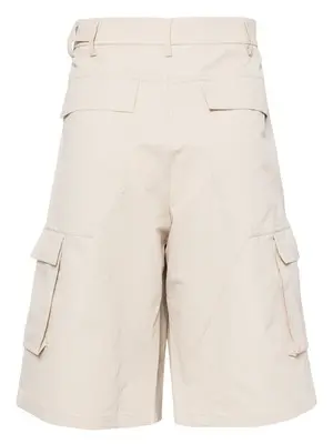 HELIOT EMIL Cellulae Cargo Shorts - Neutrals