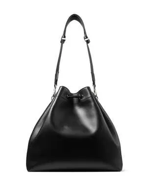 JIMMY CHOO Cinch L Leather Shoulder Bag