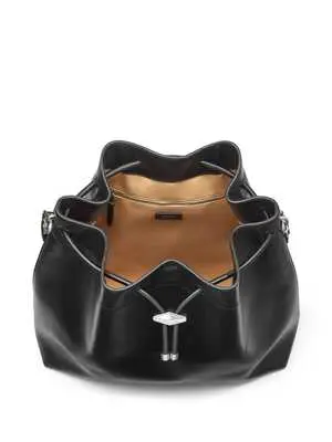 JIMMY CHOO Cinch L Leather Shoulder Bag