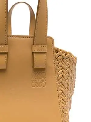 Loewe Interwoven Leather Tote Bag