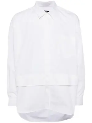 SONGZIO Panelled Cotton Shirt
