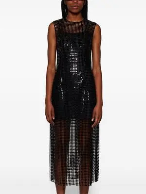 Christopher Esber Sequined Tassel Midi Dress