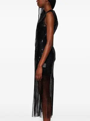 Christopher Esber Sequined Tassel Midi Dress