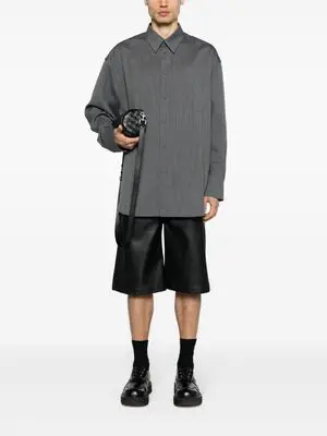 JIL SANDER Textured Wool Overshirt