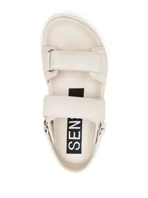 Senso Zina I Touch-strap Leather Sandals - Neutrals