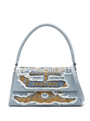 Y/project Textured Shoulder Bags