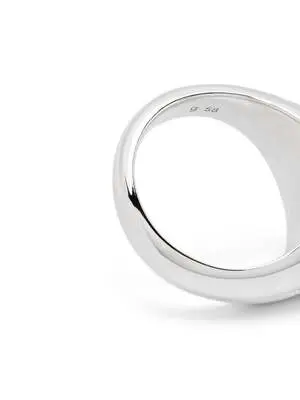 Tom Wood Ivy Polished Signet Ring