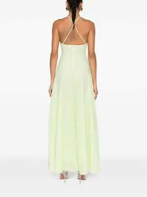 Emporio Armani Ribbed Knit Maxi Dress