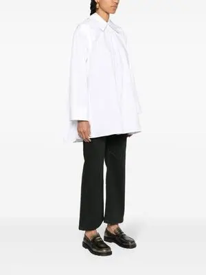 JIL SANDER Poplin Cotton Shirt - White