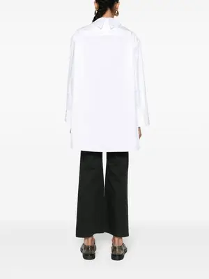 JIL SANDER Poplin Cotton Shirt - White