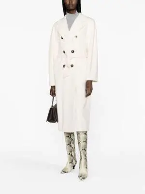 Max Mara Belted Double-breasted Coat