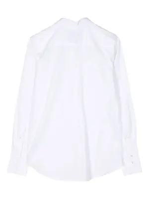 SA SU PHI Classic Collar Cotton Shirt