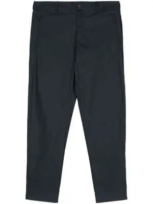 PT TORINO Gabardine-weave Tapered Trousers - Blue