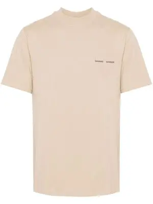 SAMSOE SAMSOE Norsbro Cotton T-shirt - Neutrals