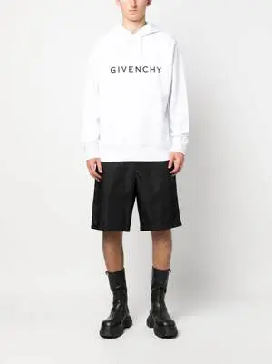 Givenchy Logo-print Cotton Hoodie