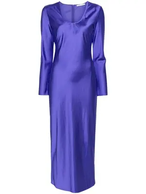 SAMSOE SAMSOE Alina U-neck Midi Dress - Purple