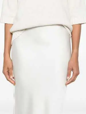 SAMSOE SAMSOE Agneta Satin Midi Skirt