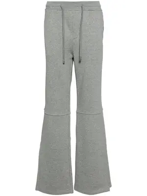 C2H4 Panelled Cotton Trousers - Granite Gray