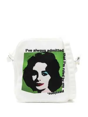 Comme Des Garçons X Andy Warhol Liz Crossbody Bag - White